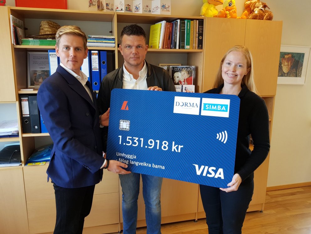 Dorma og Simba sleep styrkja Umhyggju með áheitasöfnun | Umhyggja